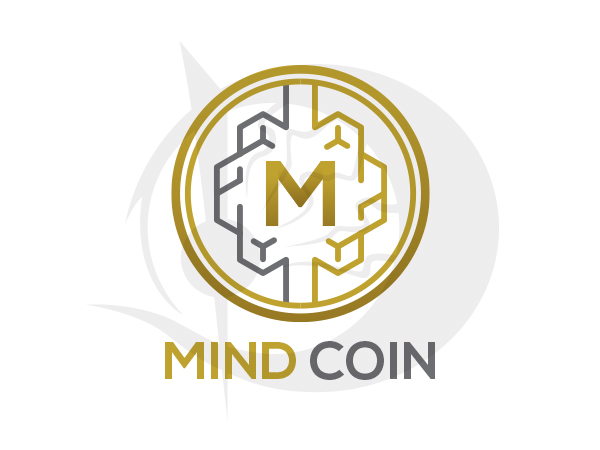 Mind Coin Logo Design • Dsense Design
